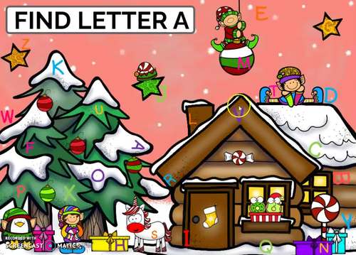Find the Alphabet Letters Boom Cards™ Distance Learning by Creating 4 ESL