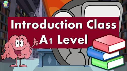 Introduction Class. ESL/ESOL PowerPoint Lesson for A1 Level Students