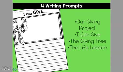 The Giving Tree Book Companion Activities | TpT