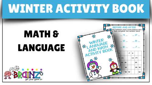 Winter Fun Activity Packet - Activities and Worksheets | Morning Work