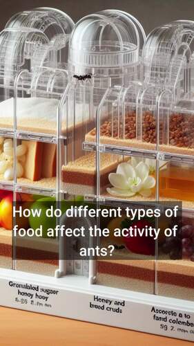 Science Fair Project | Ants on a Menu, a No Prep Scientific Method Activity