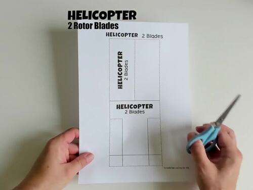 Summer STEM Challenge | Paper Helicopter Gravity & Motion Science