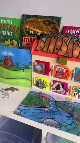 Dinosaur Speech and Language Therapy Toy Companion for the Critter Clinic