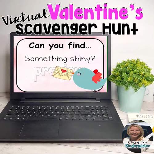 Valentine's Day Virtual Scavenger Hunt | Google Slides by Cozy in ...