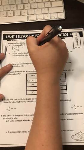 Equivalent Ratios Lesson | 6th Grade Math CCSS Aligned | TpT
