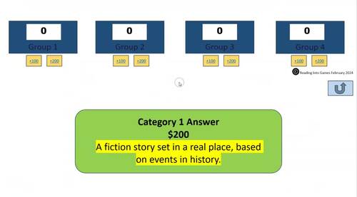 I Survived The Nazi Invasion, 1944 by Lauren Tarshis Jeopardy Activity