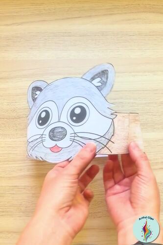Woodland Animal Craft Printable Paper Crown Hat Headband Template ...