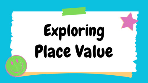 Engaging & Colorful Place Value Presentation Video by The Squirrely Girly