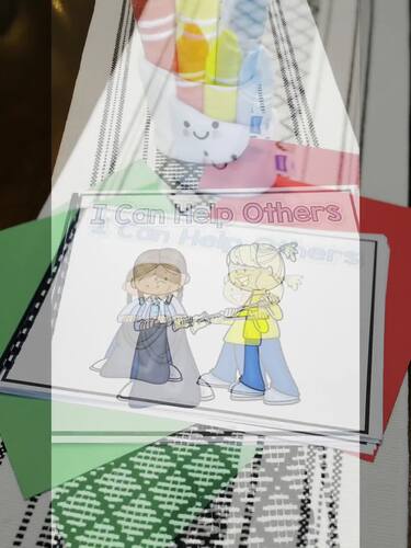 Helping Others Social Story - Kindness Week Activities - Preschool