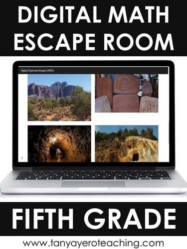 5th Grade Math Digital Escape Room | 5.NBT.6 - Long Division | TPT