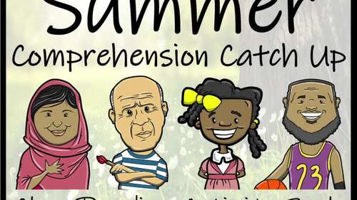 Summer Comprehension Catch Up 2 | Close Reading Book | 3rd Grade & 4th ...