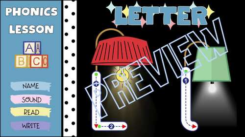 Phonics Letter 'L' 'l' - Complete Workshop Model PowerPoint Lesson