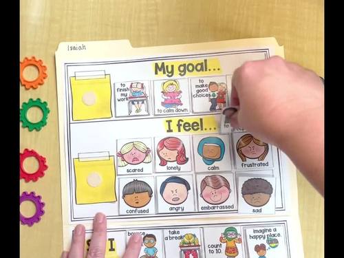 Calm Down, Self-Regulation, & Coping Skills Lap Book, Counseling & Calm ...