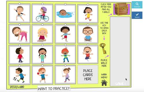 Verbs Boom Cards™ Treasure Game | Present Past & Future Tenses | Verb ...