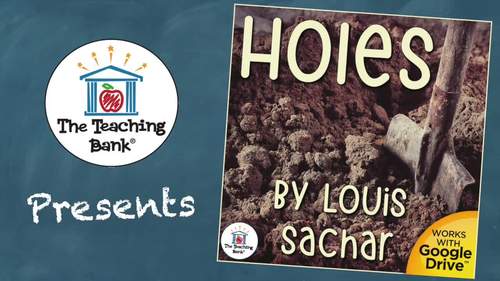 Holes Novel Study Book Unit by The Teaching Bank | TpT