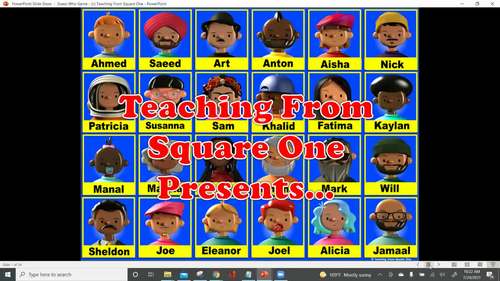 GUESS WHO Game - Who Am I? Digital Game {Version 1} by Teaching From ...