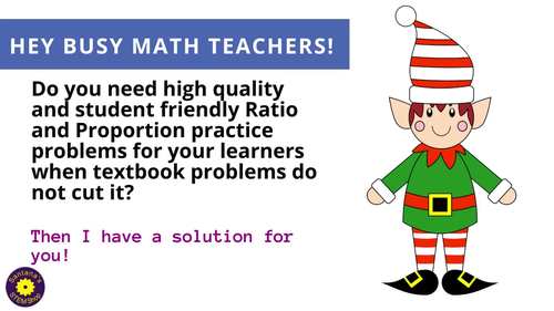 Ratio and Proportions Christmas Bundle: Notes and Worksheets | TPT