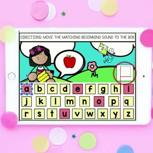 Digital Kindergarten Skills Review Phonics Addition + More Spring ...
