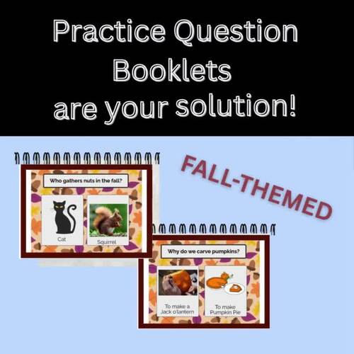 WH Questions: Fall Themed by Toy Time with Tonya | TPT