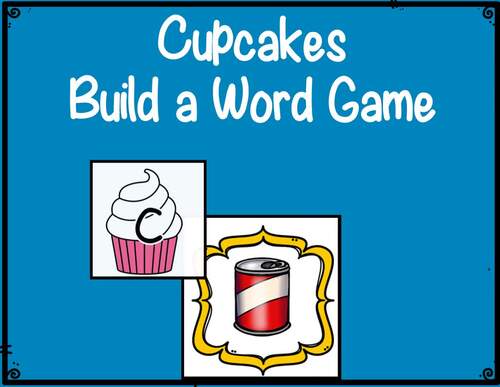 First Grade Cupcakes Themed Literacy & Math Centers & Activities