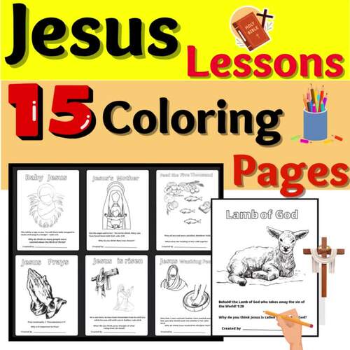 sunday school lessons and coloring pages