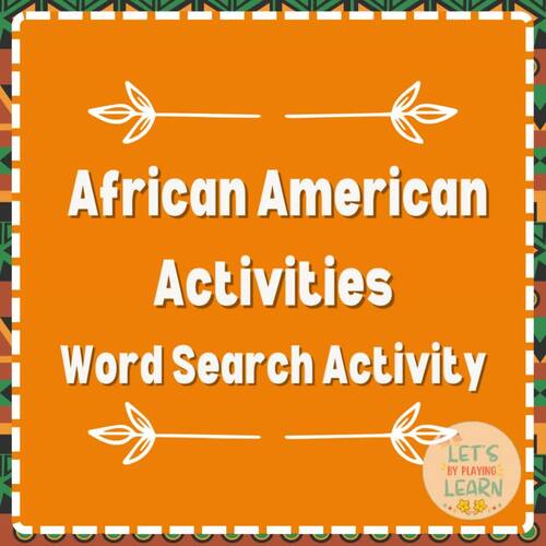 Black History Month Activities |30Famous African American Activities ...