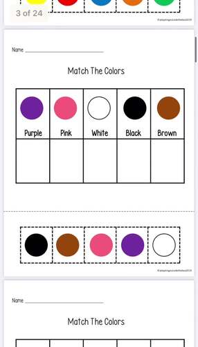 Easy Matching: Basic Skills for Early Learners by Adapting Outside The Box