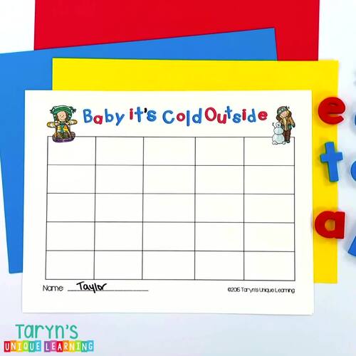 Word Work Centers | January Making Words | Independent Phonics Activities