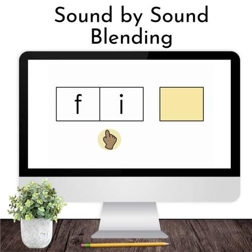 Sound by Sound Digital Blending Board Digraphs sh by Sellika Reese