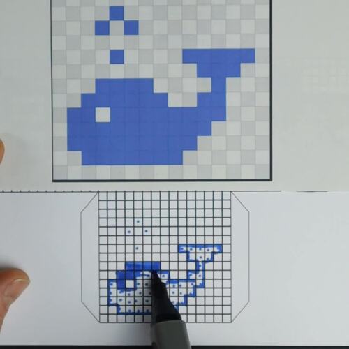 Simple Circuits Activity: LED Pixel Art Cubes by VoltPaperScissors