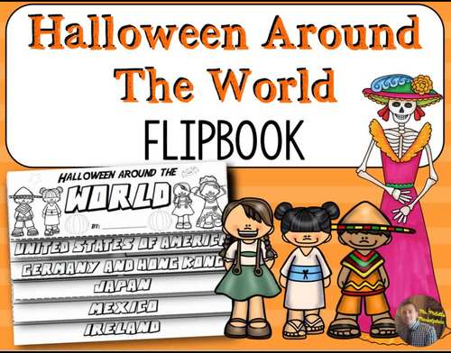 Halloween Around the World Flip Book - History & Reading Activity for ...