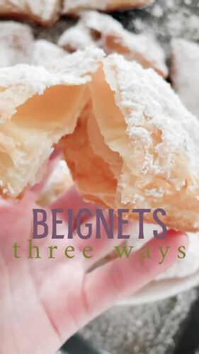 Beignets Visual Recipes | Life Skills | Mardi Gras | Cooking Lessons