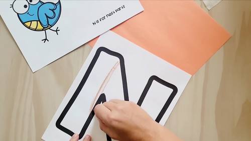 LITTLE Toddler School Lesson Plans Letter N | Tot School Activities ...