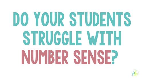 KINDERGARTEN NUMBER TALKS BUNDLE for BUILDING NUMBER SENSE AND MENTAL MATH