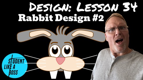 STEAM Rabbit Design 2: Digital Art Google Drawings Lessons and Tech Sub ...