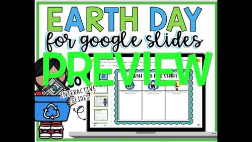 Digital and Print Earth Day Activities | Distance Learning, Google ...