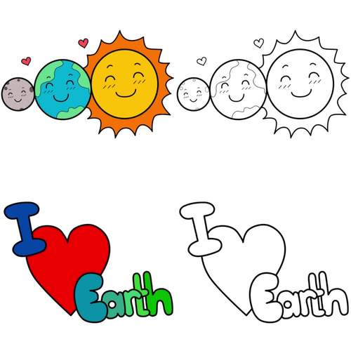 Clipart : Earth Day - Recycle Ecology Clip Art by Jaimie Navy | TPT
