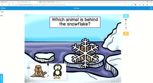 Boom Cards. Which Arctic Animal is Hiding? Guessing Game. | TpT