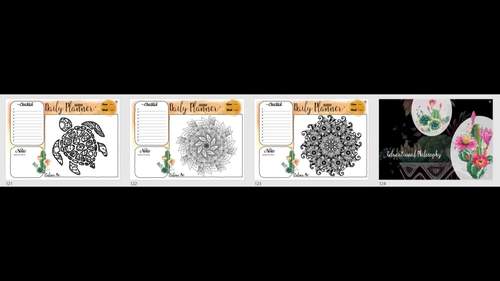 Teacher Planner Cactus- Editable 2021 Updated by On Butterfly Wings