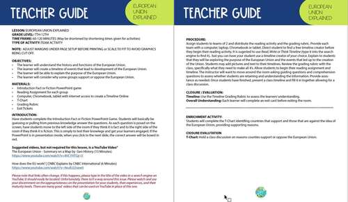 NEW! GEOGRAPHY - EUROPEAN UNION EXPLAINED by Geography and Math Made Easy