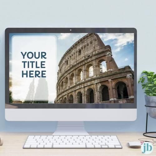 Ancient Rome Daily Agenda Slides - Editable Google Slides Templates