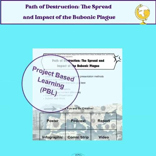HSS 7.6.7 The Spread and Impact of the Bubonic Plague PBL Choice Board