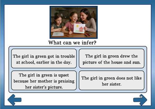 Social Skills | Reading Body Language & Making Inferences | Boom Cards