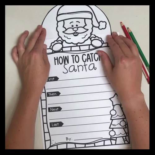 How To Catch Santa | Christmas Book Companion & Procedural Writing | STEM