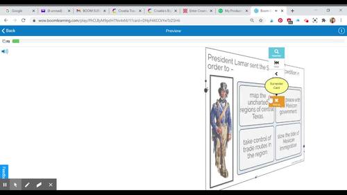 The Republic of Texas BOOM CARDS™ by Social Studies Success | TpT