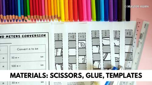 Converting Metric Units Of Measurement Using Decimals - Math Dinosaur Craft