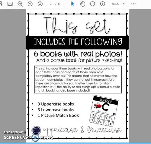 Alphabet Adapted Books for Letter C with Real Photos by Teach Love Autism