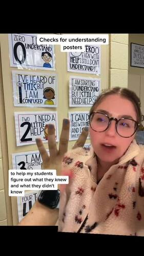 Levels of Understanding Posters - Check for Understanding Posters