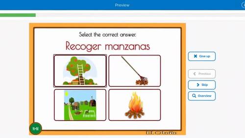 Boom Cards - Actividades de Otoño (Identification Activities) by NATAM