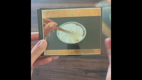 Halloween 2 in 1 Puff Paint Craft w/ Visual Task Card Instructions